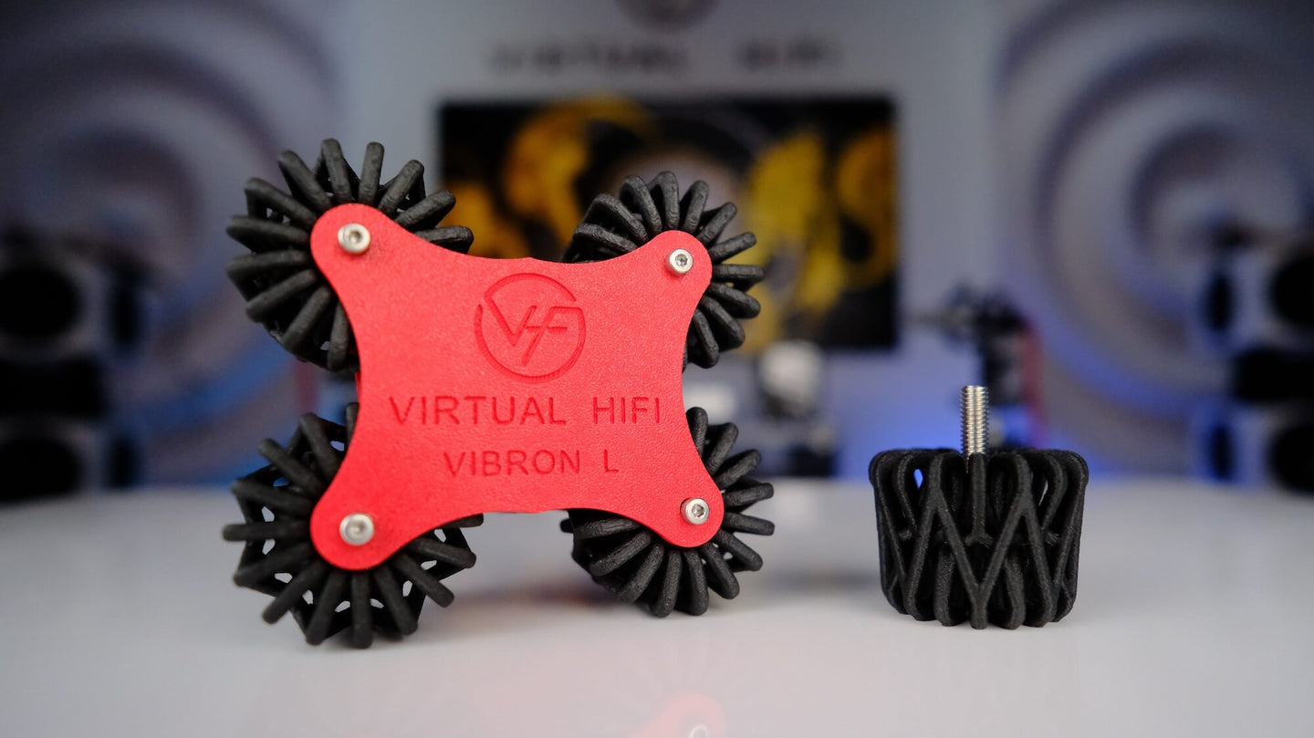 VIBRON Speaker Isolation Feet (4pcs) – Virtual HiFi